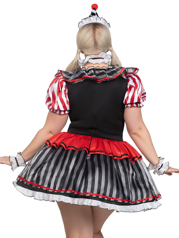 Darling Harlequin Plus Size Halloween Costume | Leg Avenue
