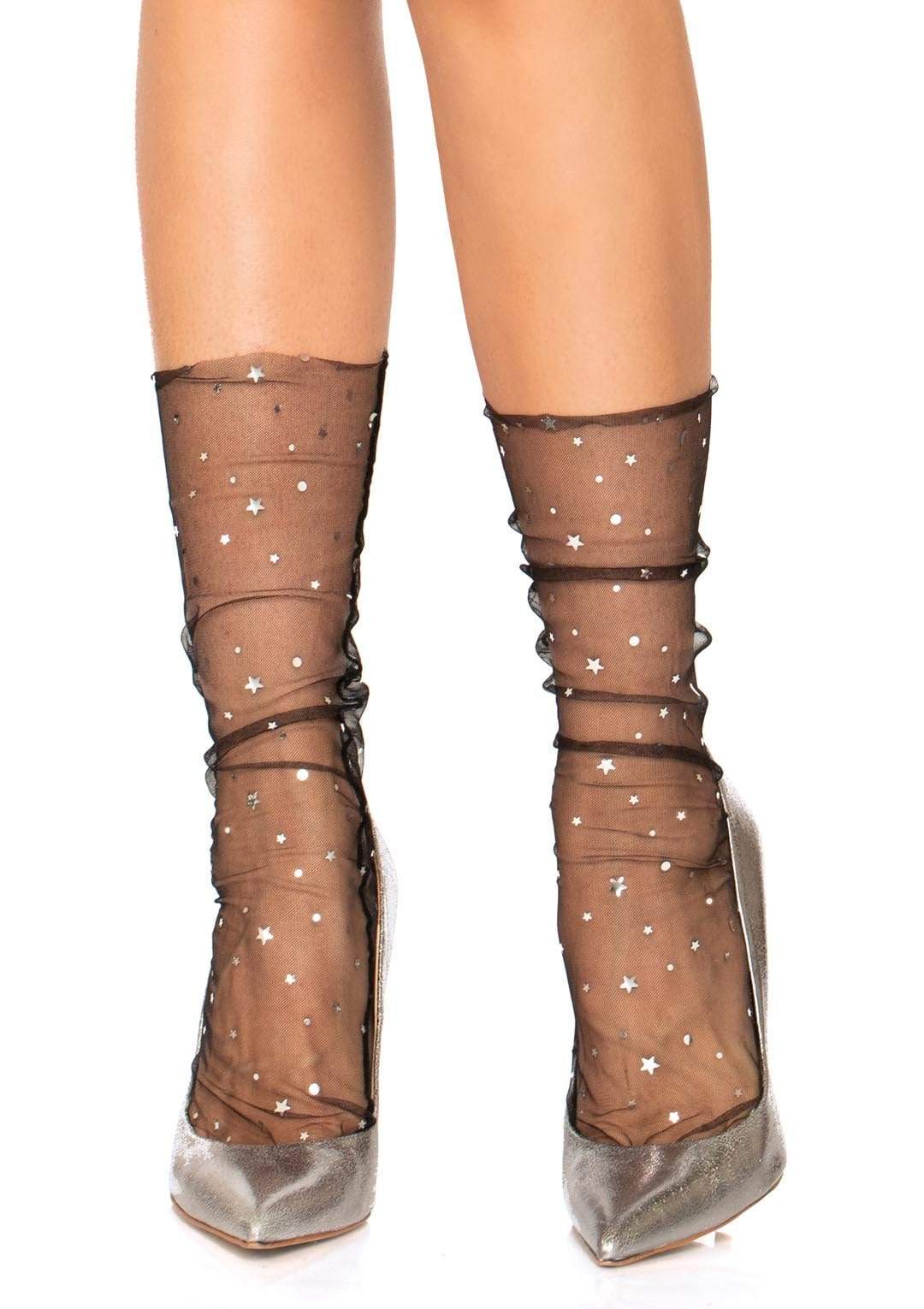 Stars Moons Ankle Socks Women s Stockings Leg Avenue Stars Moons Ankle Socks Women s Stockings Leg Avenue